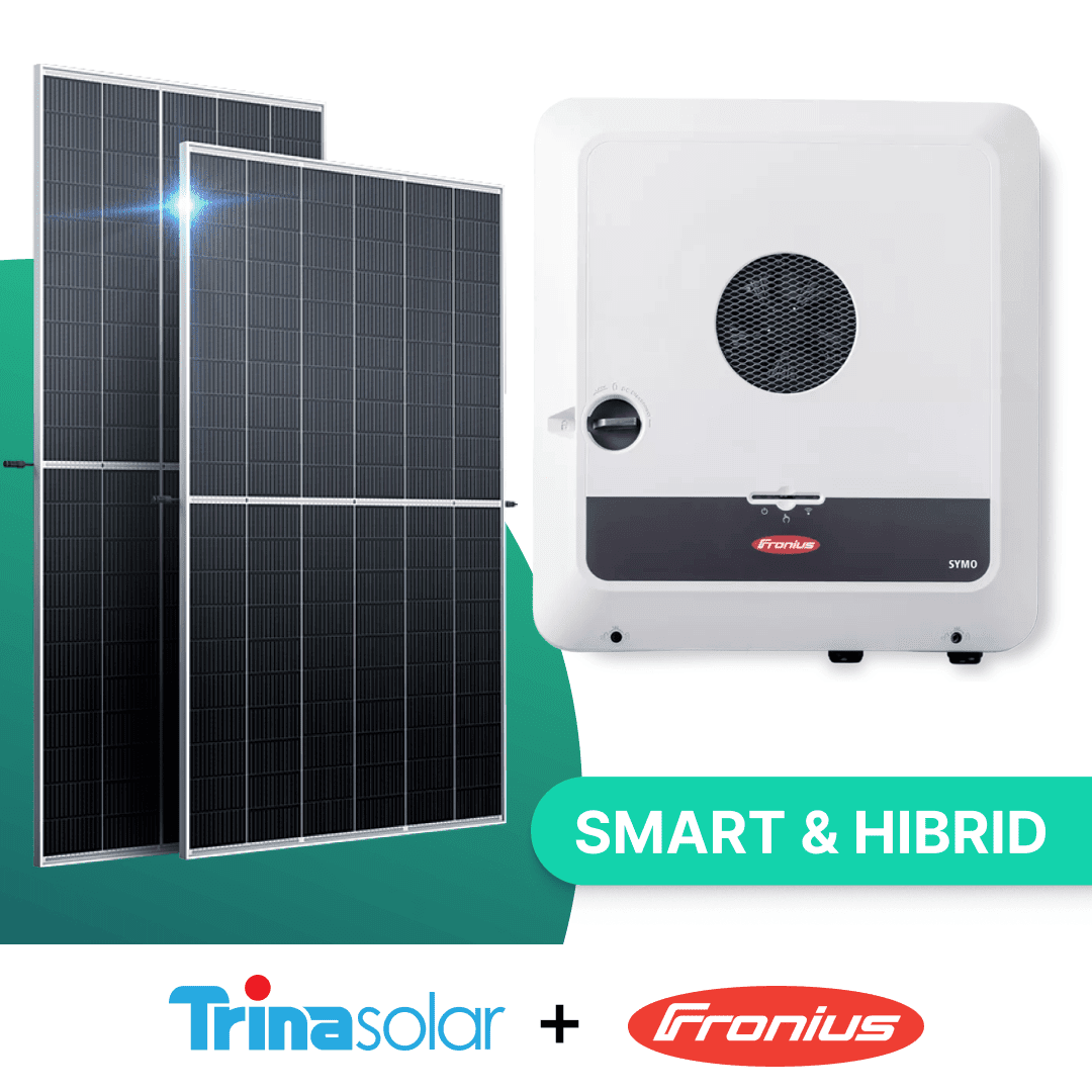 TRINA SOLAR PV-ANLAGE MIT FRONIUS WECHSELRICHTER + BATTERIE - SolarZone